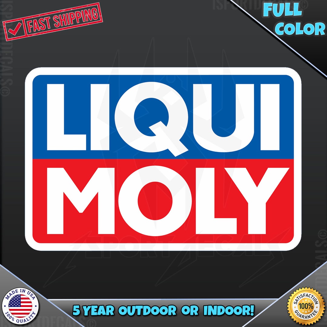 LIQUI MOLY Care Car Lubricant Logo 146 Laptop Car Truck Wall Window Car ...