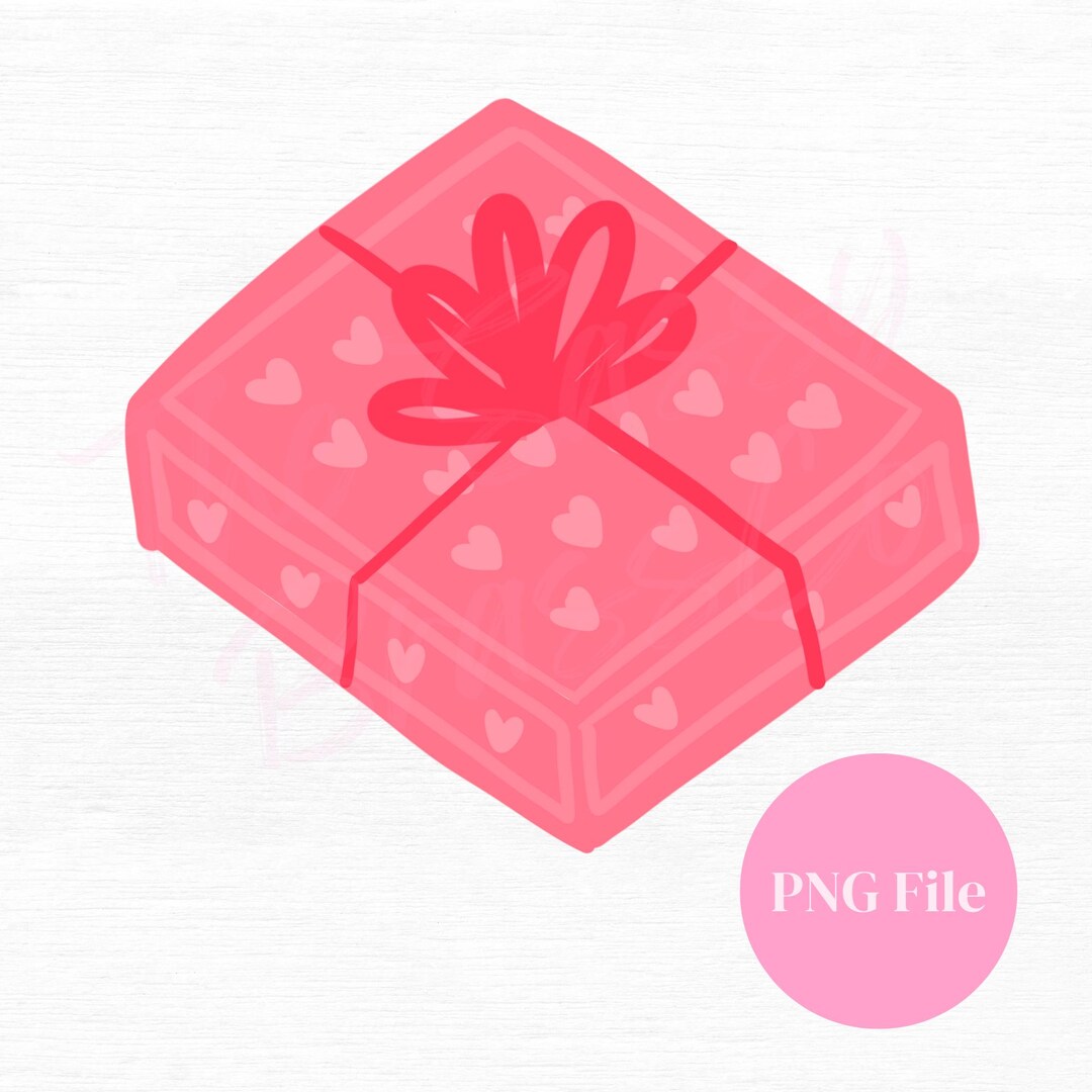 Present PNG, Cute Present Clipart, Hand Drawn Present Png, Preppy ...