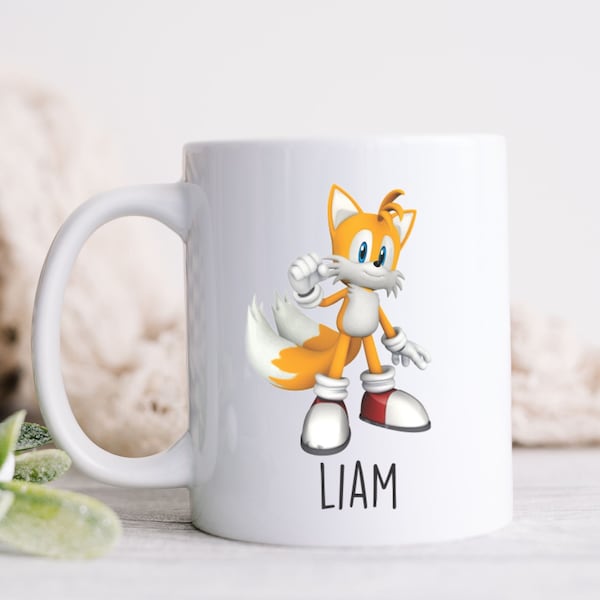 Sonic the Hedgehog Tails Mug - Etsy