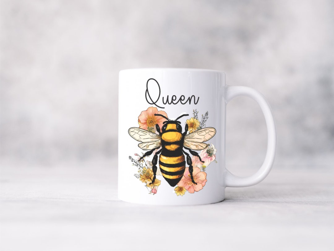Queen Bee Ceramic Mug, Queen Bee Gift, Bee Gifts, Queen Bee Gifts ...