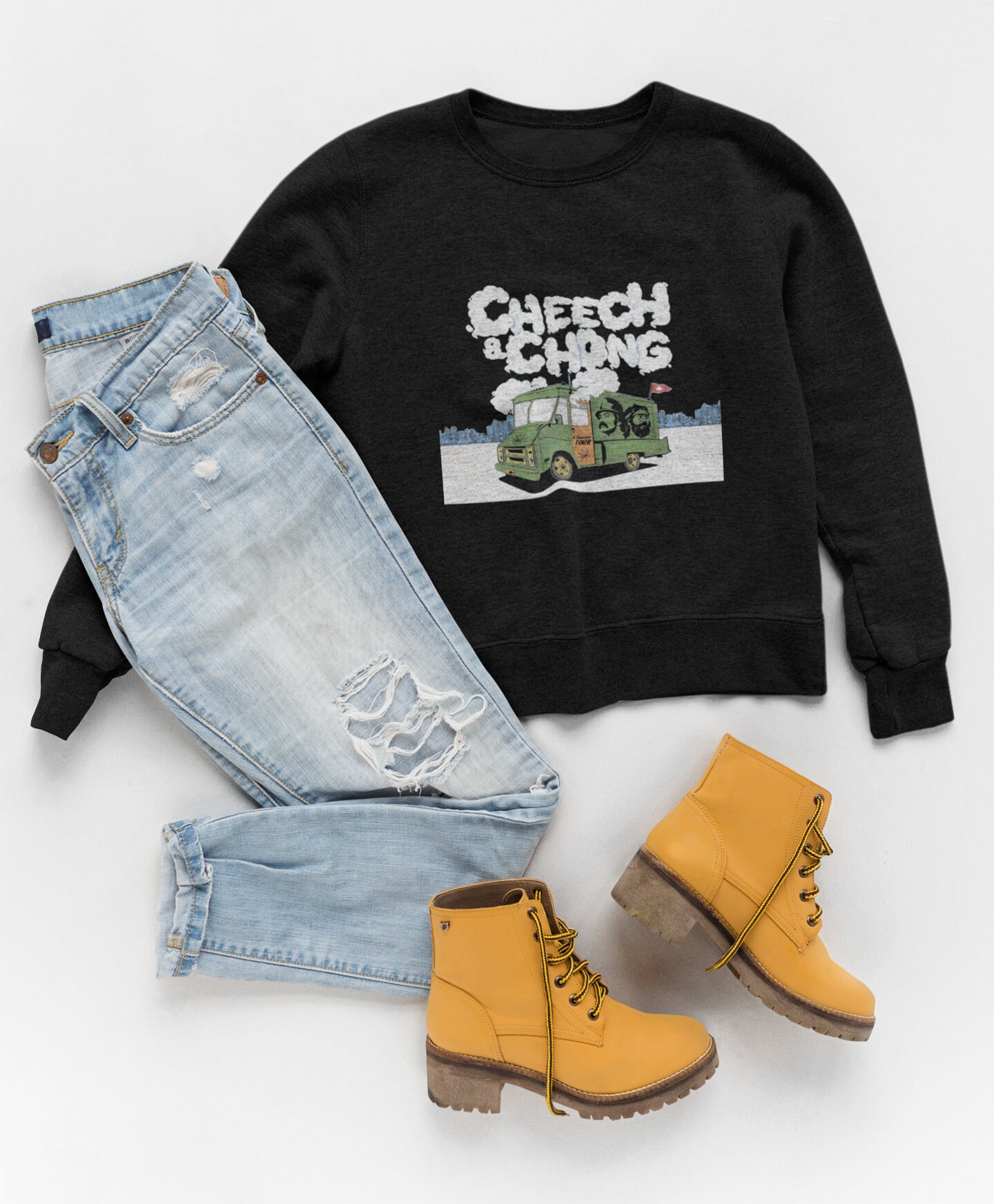 Cheech And Chong Classic Hoodie , Gift For Christmas, Gift For Women ...