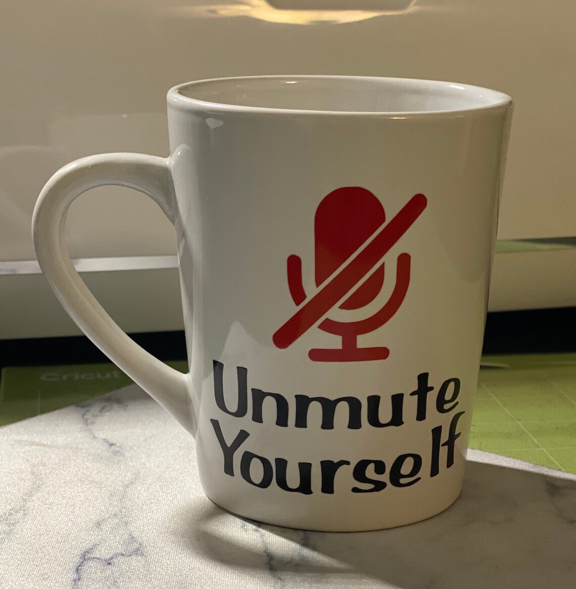 Personalized Zoom Meeting Unmute Yourself Mugs 14oz. Boss | Etsy