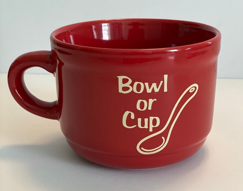 Custom Soup Bowl Cup – 22oz Ceramic Mug With Handle - Etsy