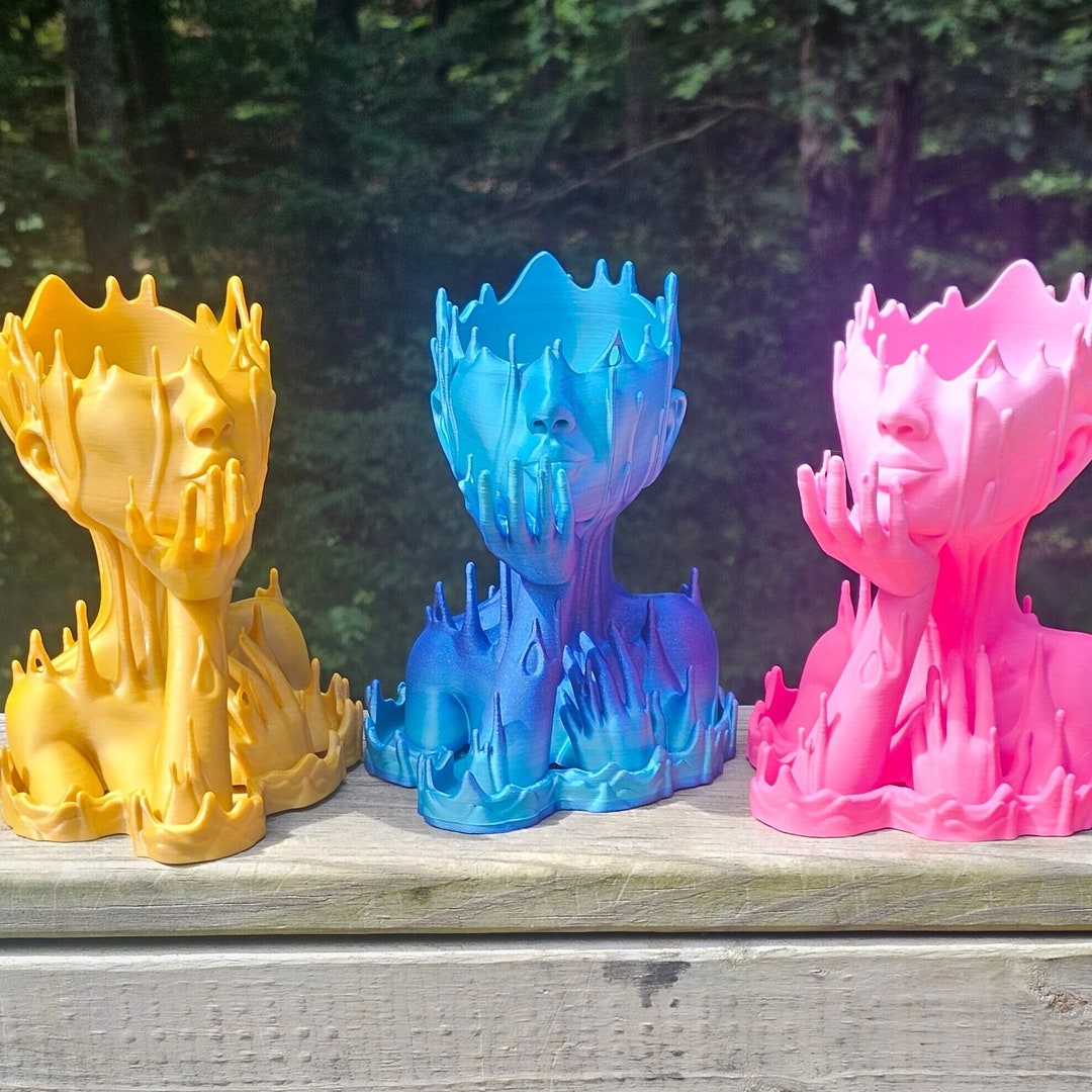 Melted Girl Succulent Planter - Etsy