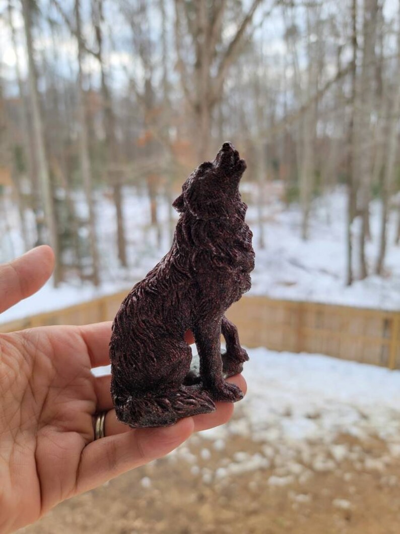 Howling Wolf Figure - Etsy