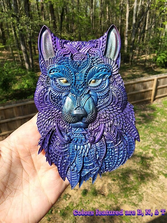 Decorative Wolf Head - Etsy