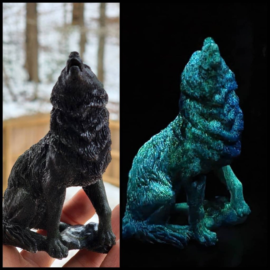 Howling Wolf Figure - Etsy