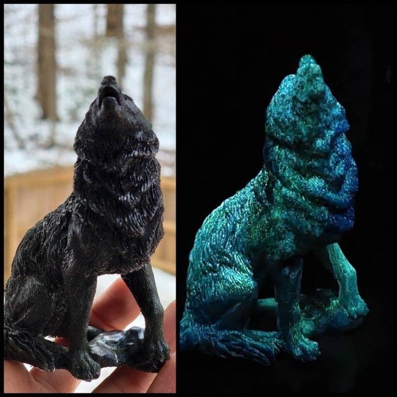 Howling Wolf Figure - Etsy
