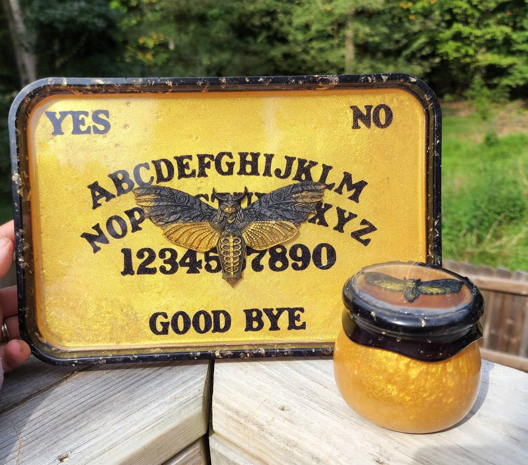 Deathhead Moth Tray and Matching Jar - Etsy