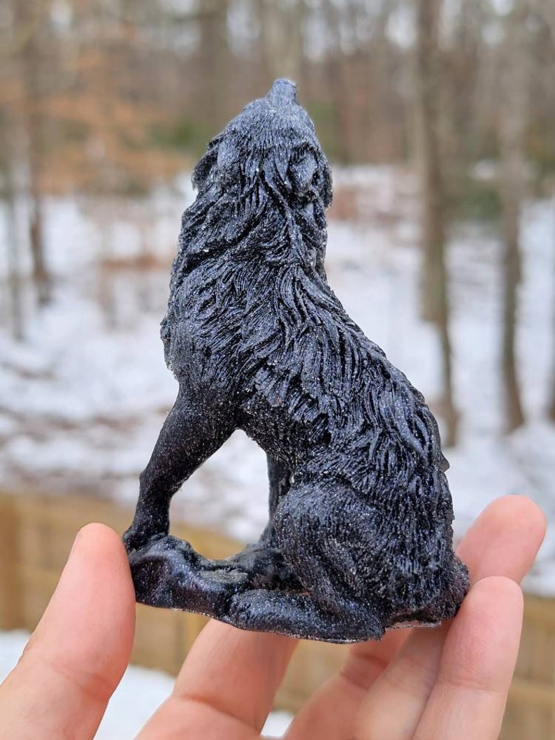 Howling Wolf Figure - Etsy