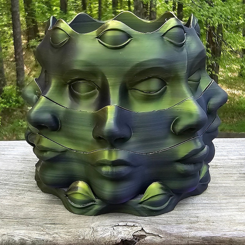 Multi Face Planter - Etsy