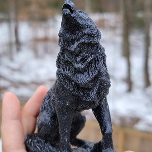 Howling Wolf Figure - Etsy