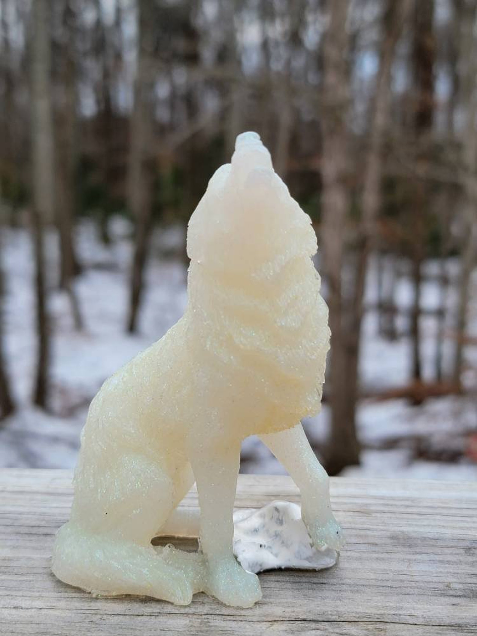 Howling Wolf Figure - Etsy