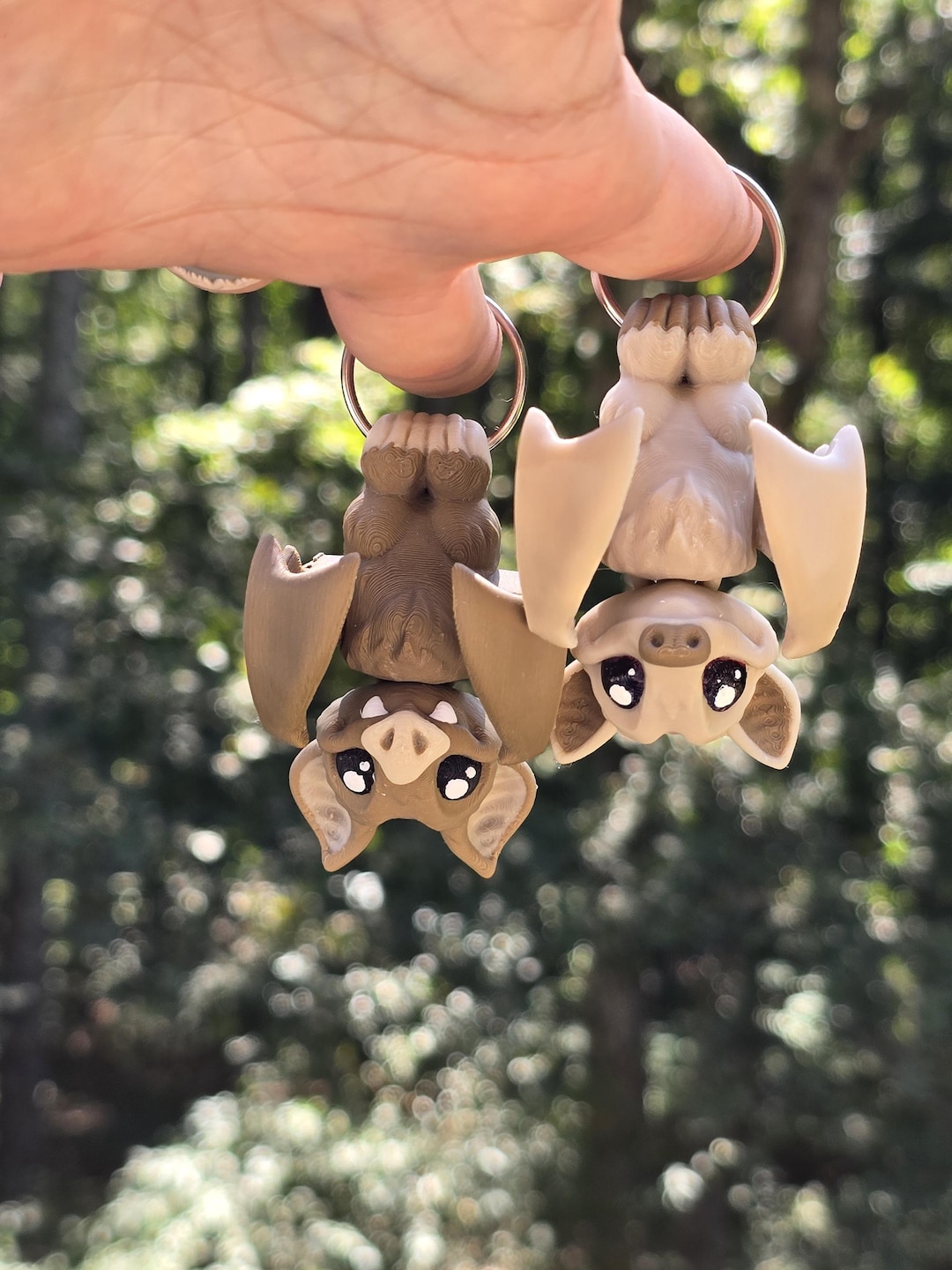 Articulated Mini Bat Fidget Toy 3d Printed Friend *custom Color* - Etsy