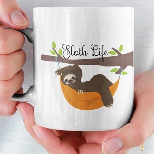 Sloth Mug, Sloth, Sloth Gifts, Mug, Coffee Mug, Ceramic Mug, Coffee ...