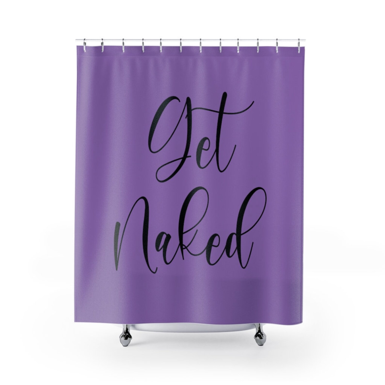 Shower Curtains Funny Shower Curtains Get Naked Bathroom Decor Etsy