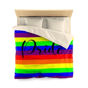 Pride Duvet, Gay Pride, Bi Pride, Bisexual Pride, Pride Decor, Pride ...