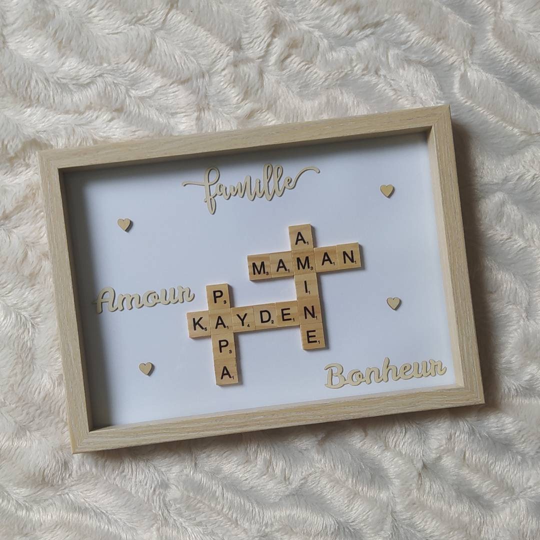 Cadre scrabble | Etsy