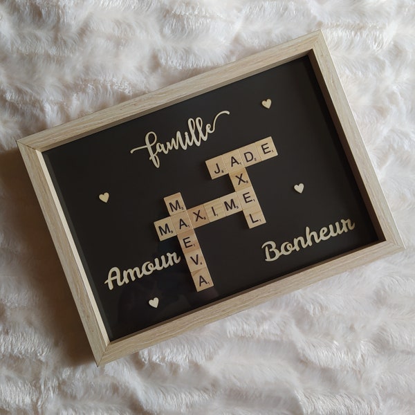 Tableau scrabble personnalisé - Etsy France