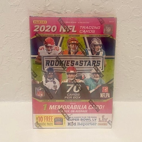 Football Card Box - Etsy