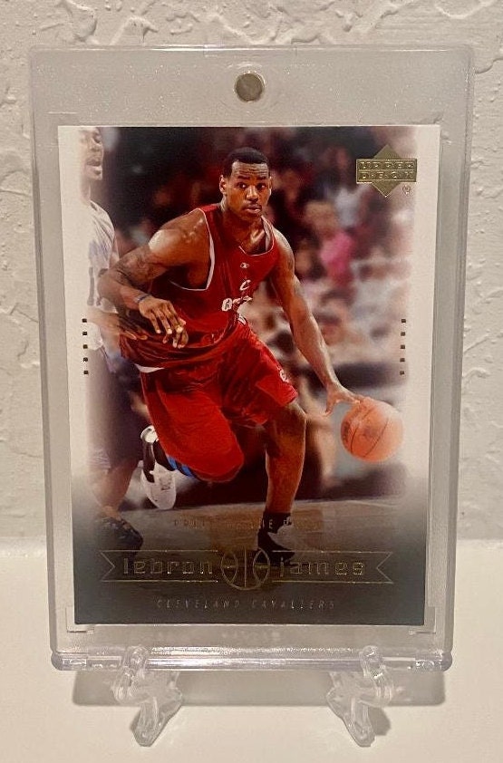 Lebron James ROOKIE Card Authentic & Original Vintage 2003-04 Upper ...