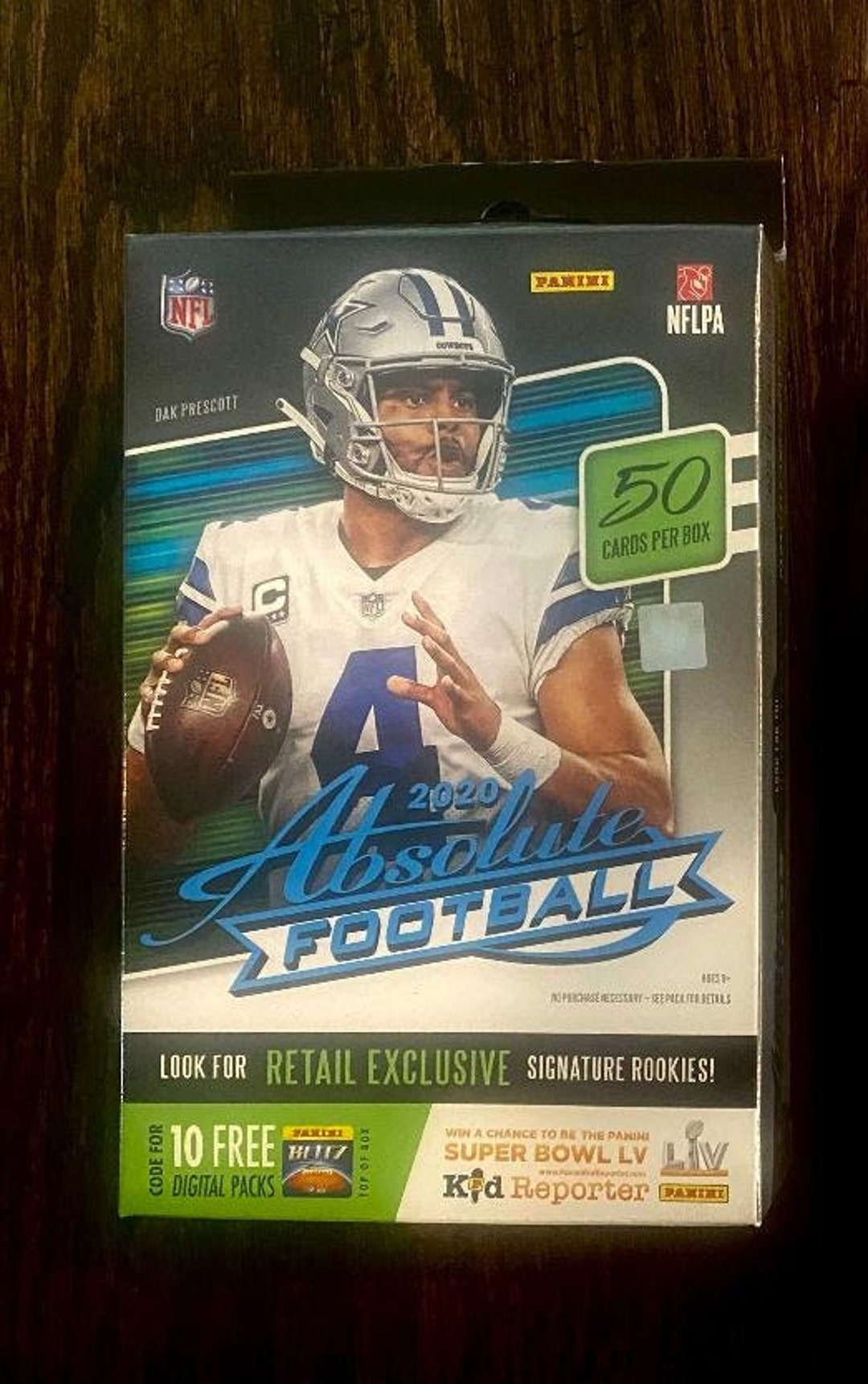 2020 Panini Absolute NFL Football Factory Sealed Hanger Box Look for ...