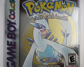 Pokémon Silver Gameboy Color Box Manual & Tray NO GAME Included English ...