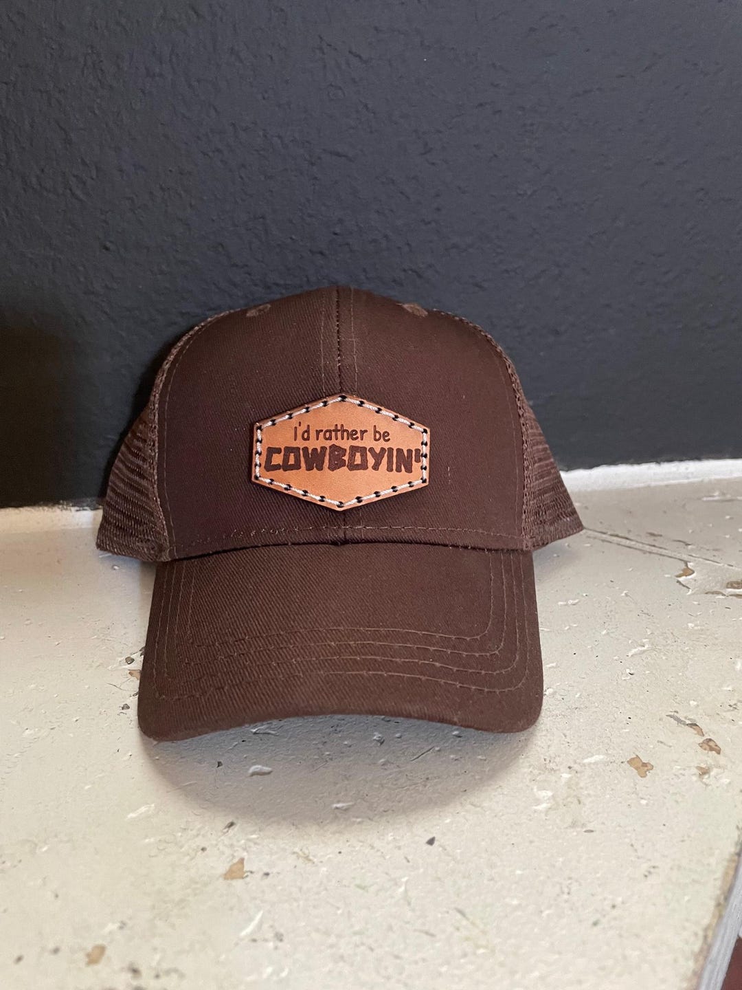 Cowboyin' Brown Infant Toddler Kid Hat, Western Child's Hat, Baby ...