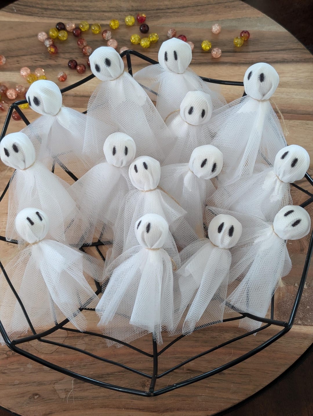 Boo Batches Mini Handmade 3 Ghosts for Halloween Crafts - Etsy
