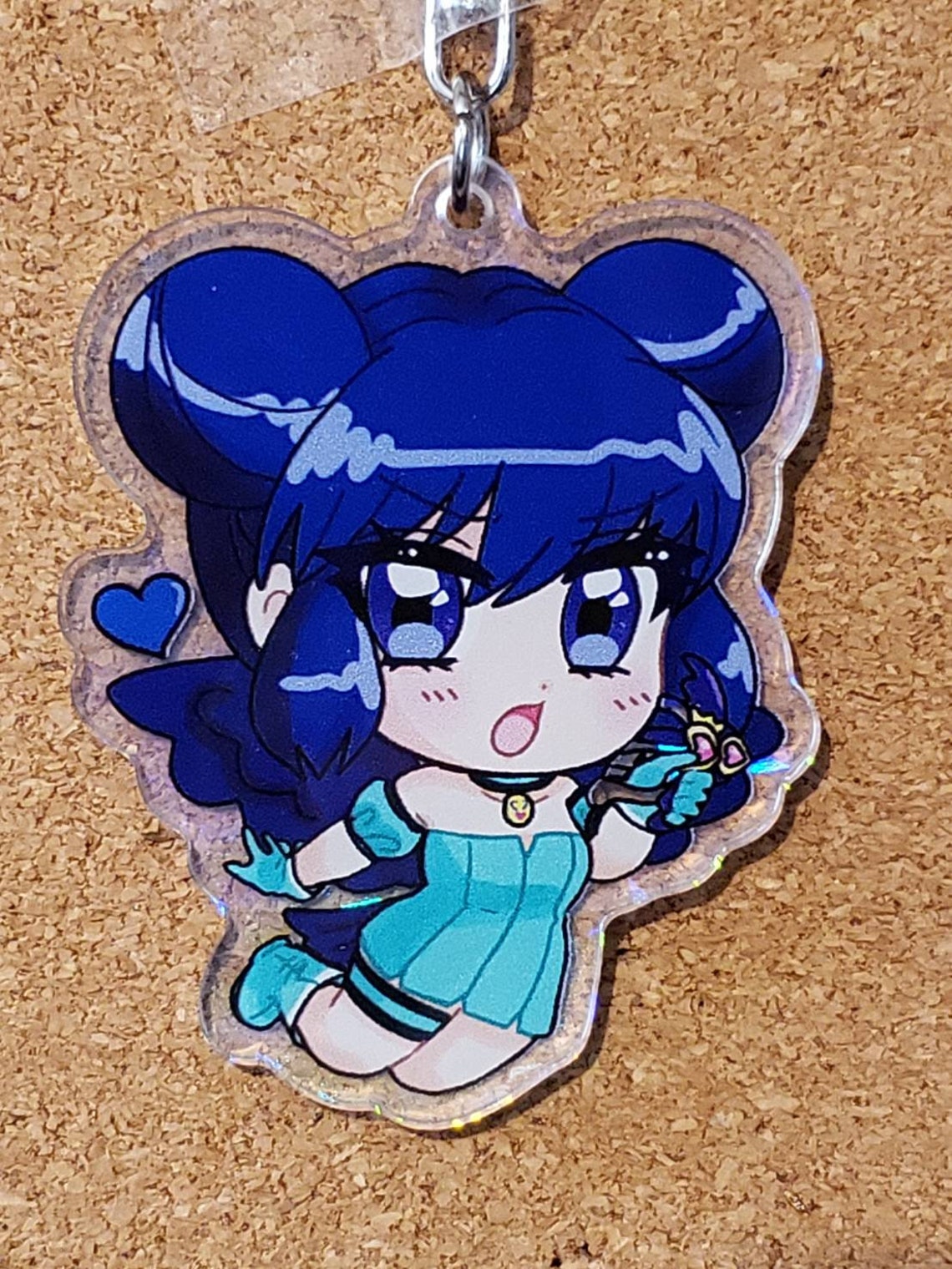 Tokyo Mew Mew Magical Girl Cute Anime Acrylic Keychain Charms - Etsy