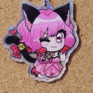 Tokyo Mew Mew Magical Girl Cute Anime Acrylic Keychain Charms - Etsy