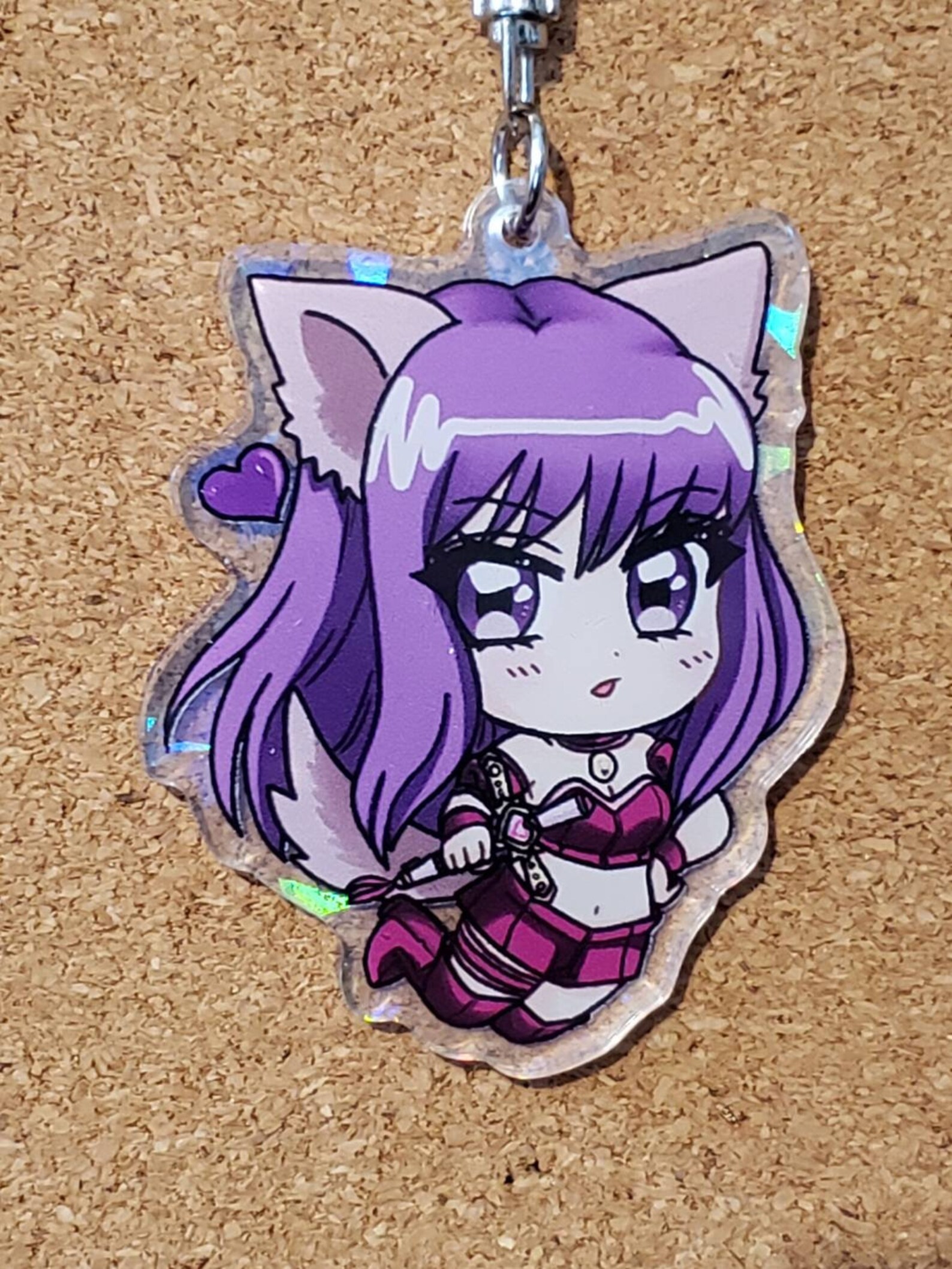 Tokyo Mew Mew Magical Girl Cute Anime Acrylic Keychain Charms - Etsy