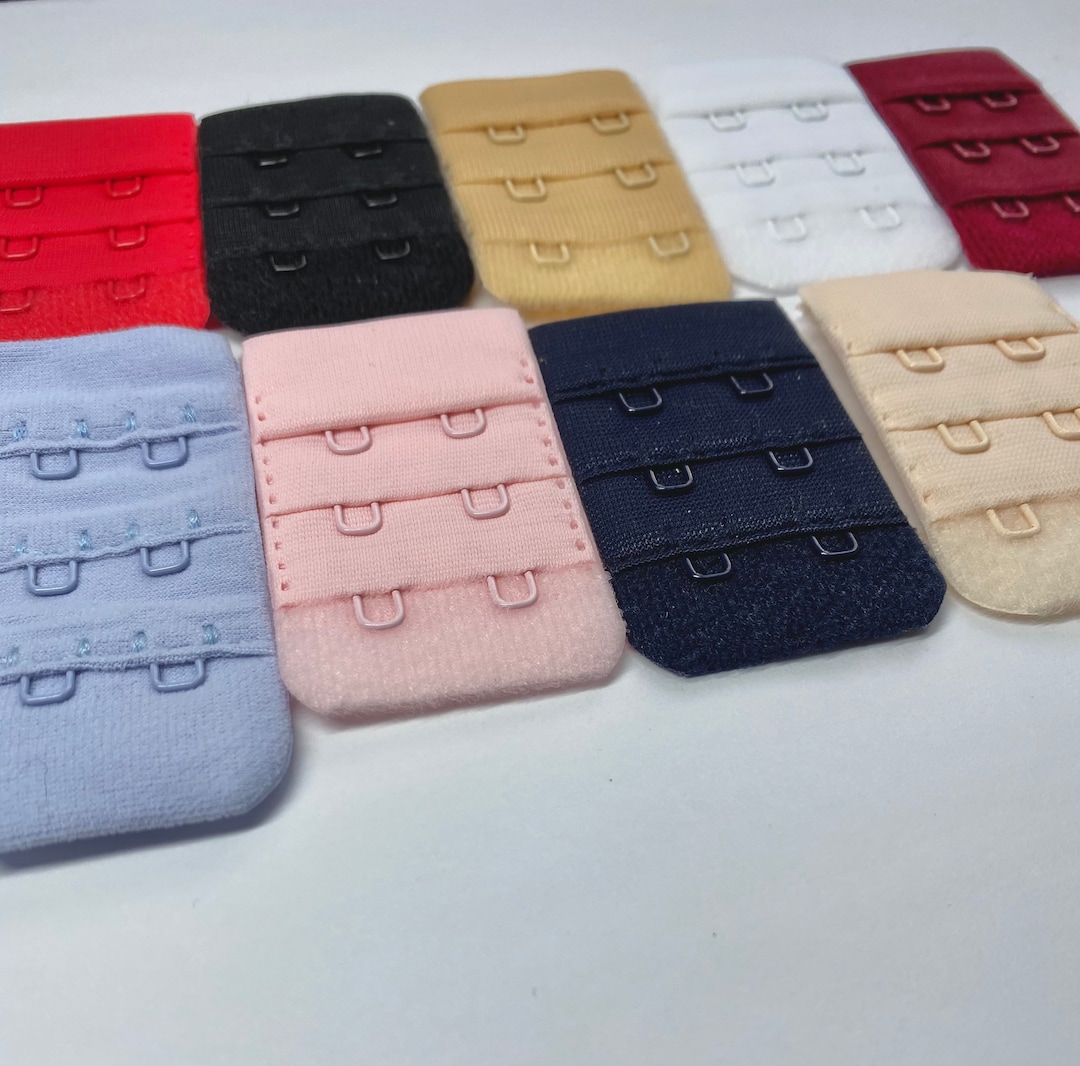 3x2 Row Hook & Eye Bra Bralette Closure - Etsy