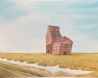 Grain Elevator | Etsy
