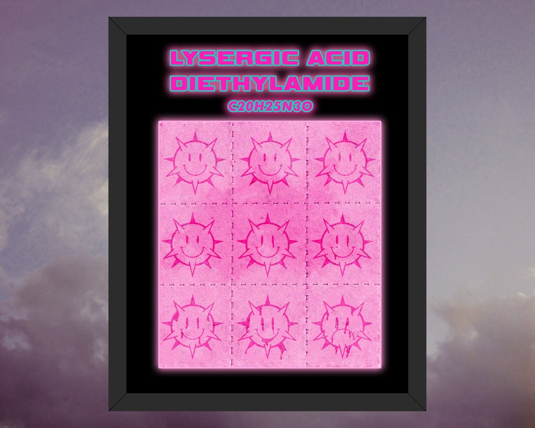 LSD Framed Poster - Etsy