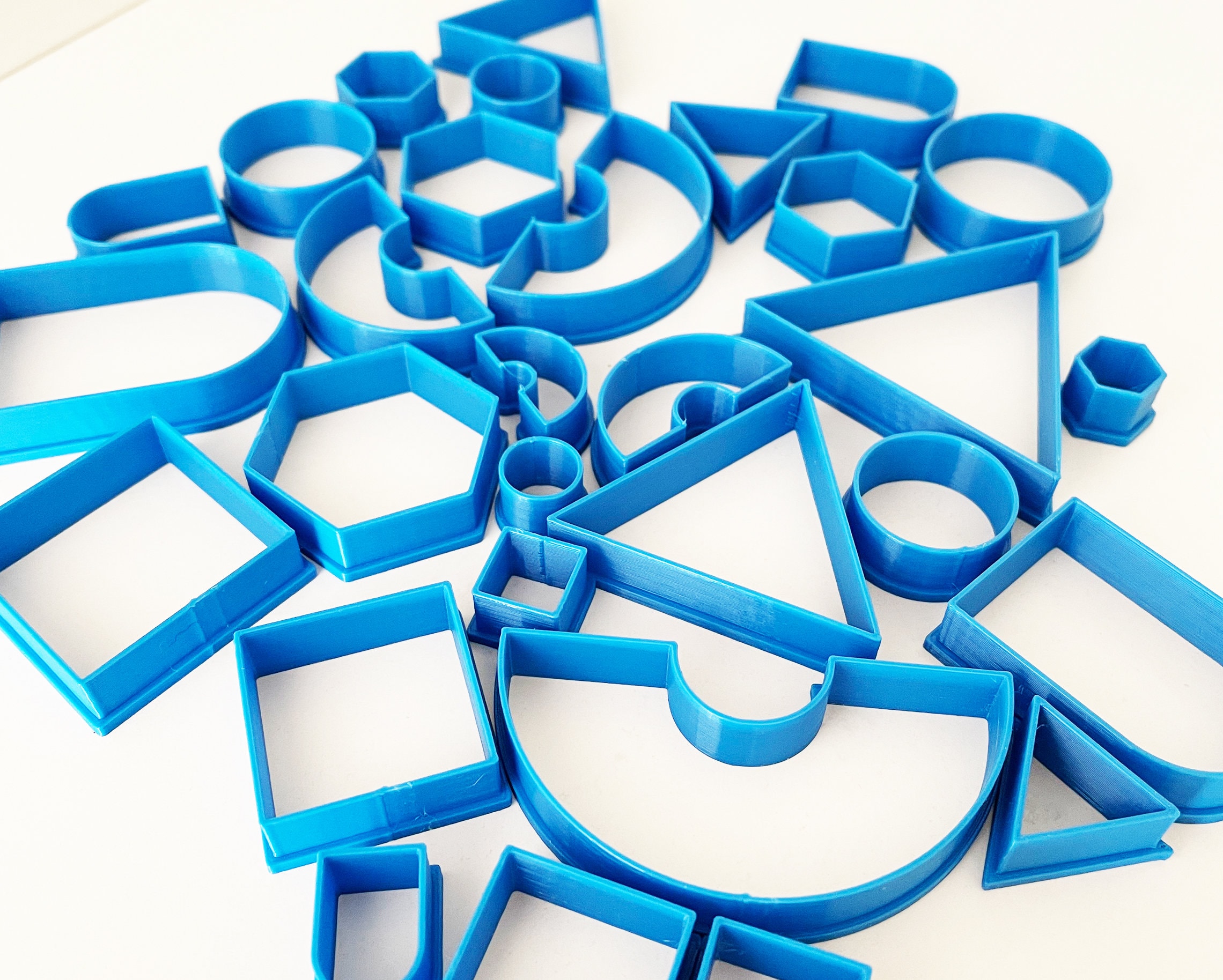Polymer Clay Cutters Pack of 30 Ceramic Clay Cutters Set - Etsy