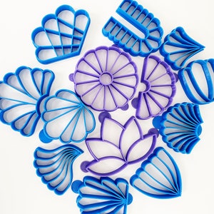 Polymer Clay Shape Cutters BUNDLE Ceramic Clay Cutters Set | Etsy