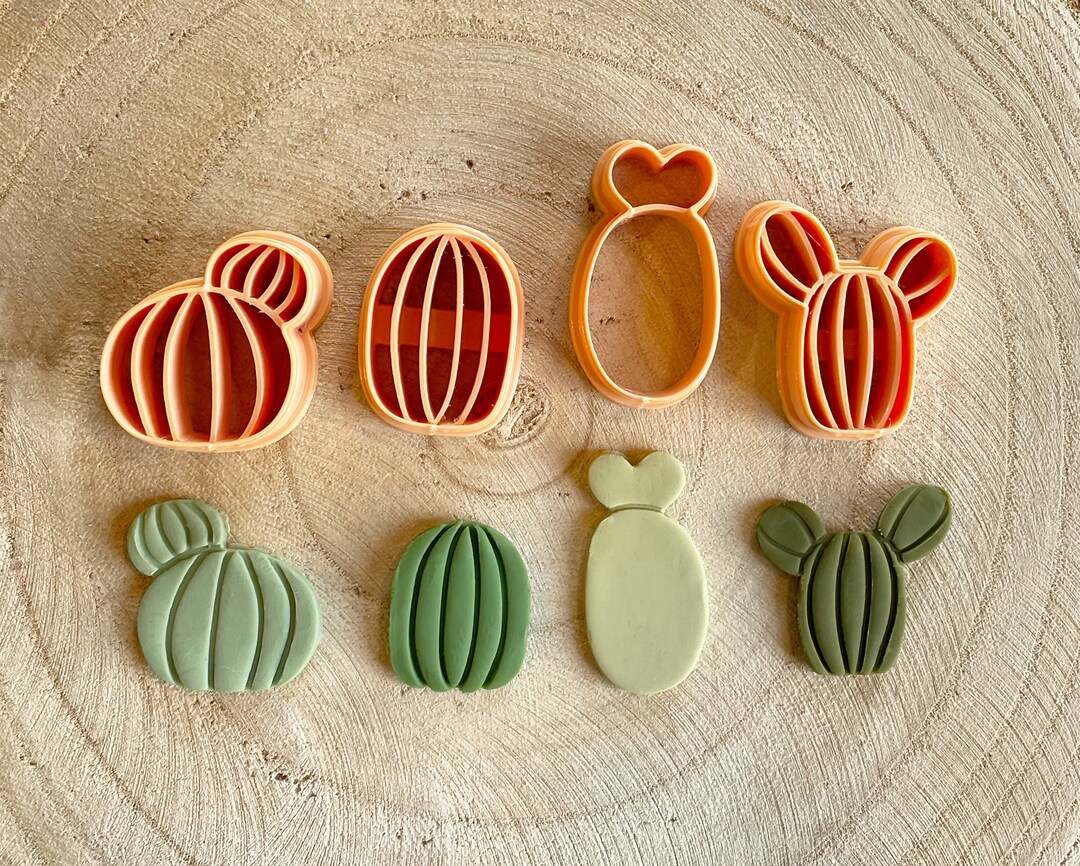 Cactus Polymer Clay Cutter | Fondant and Cookie Cutters - Etsy