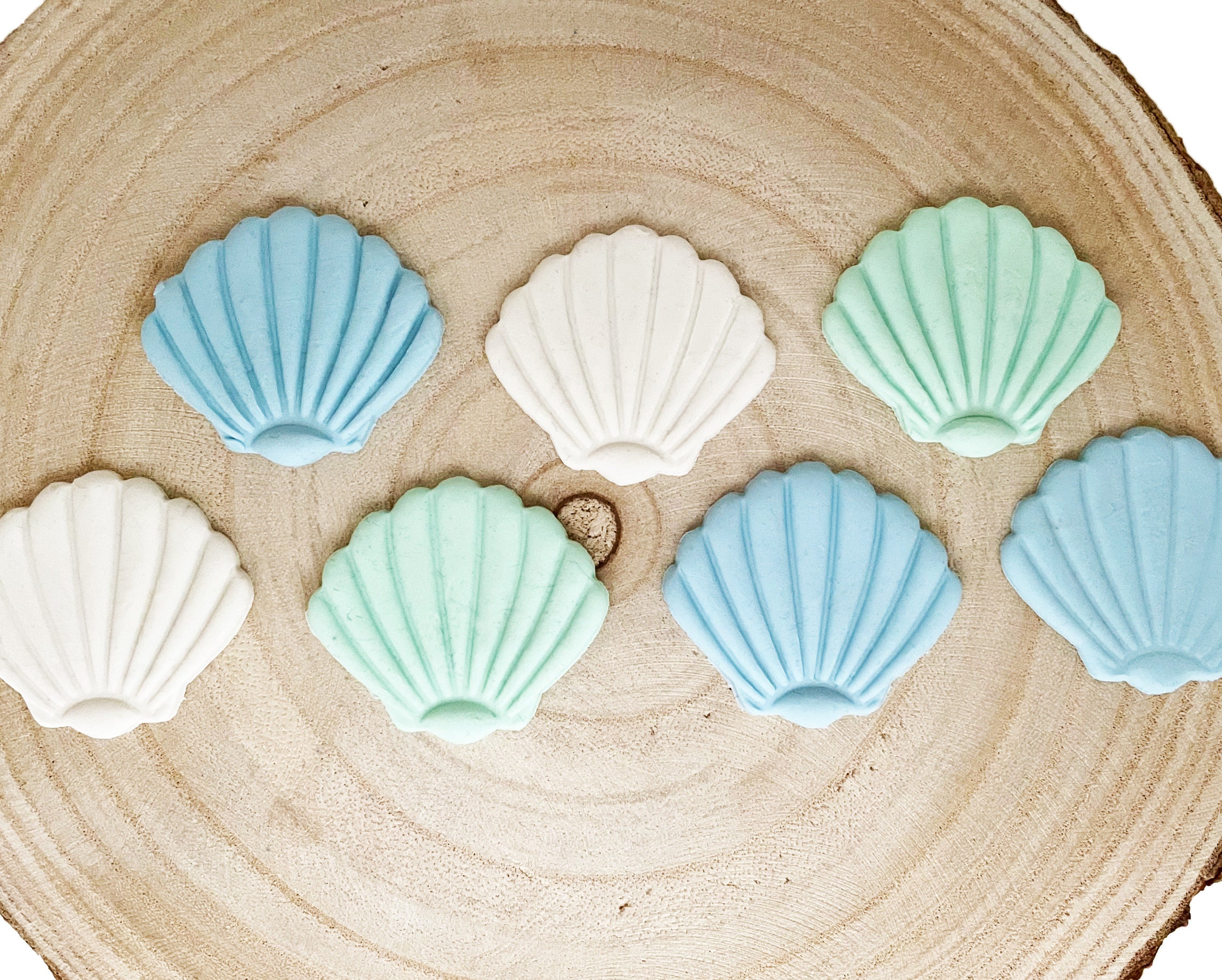 Polymer Clay Clamshell Cutter Seashell Embossing Cutters - Etsy