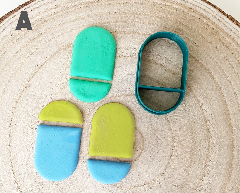 Pill Shaped Polymer Clay Cutters Polymer Clay Shape Cutter - Etsy