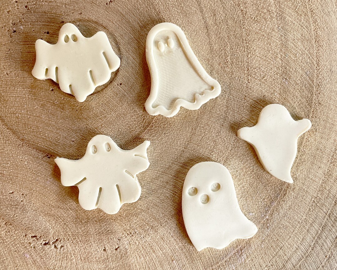 Polymer Clay Ghosts Cutter Set of 5 - Etsy