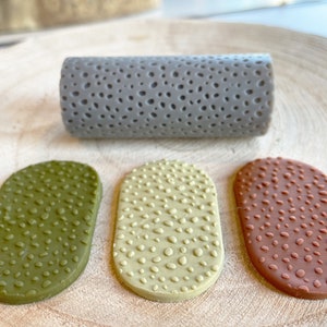 Polymer Clay Dots Texture Roller | Polymer Clay Patterns | Organic ...