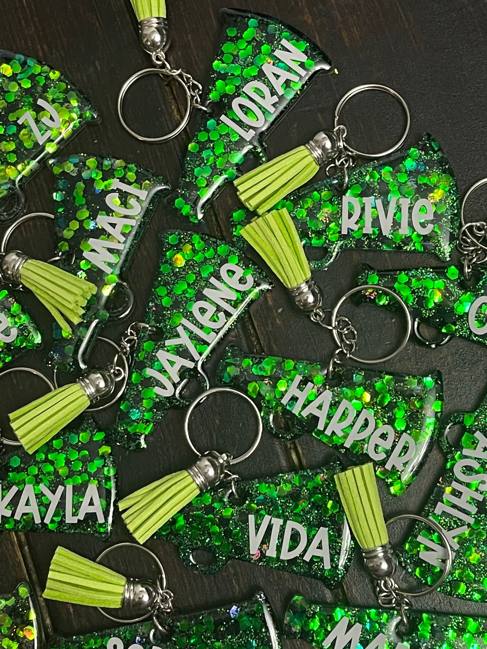 Cheer Keychain Personalized Custom | Etsy