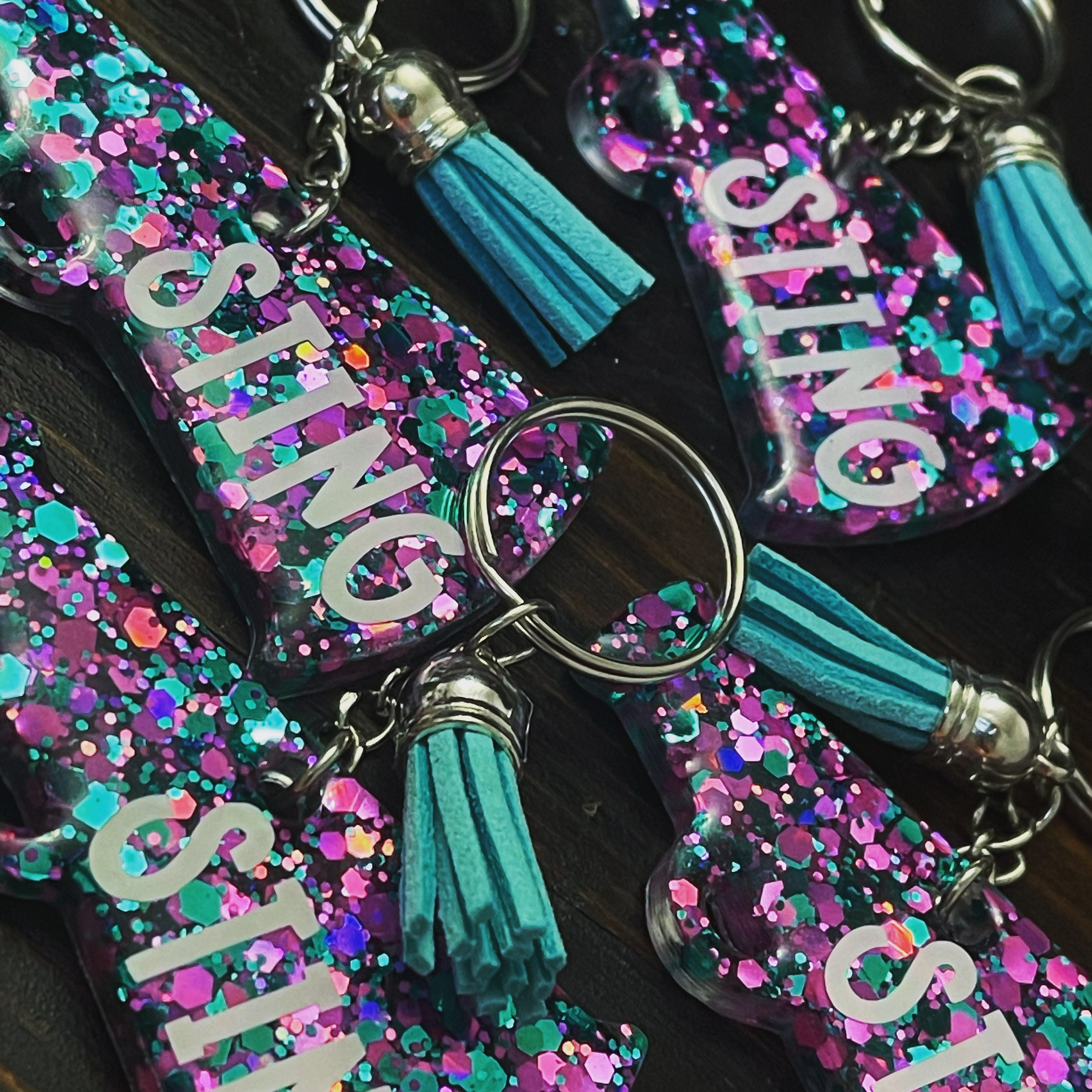 Cheer Keychain Personalized Custom - Etsy