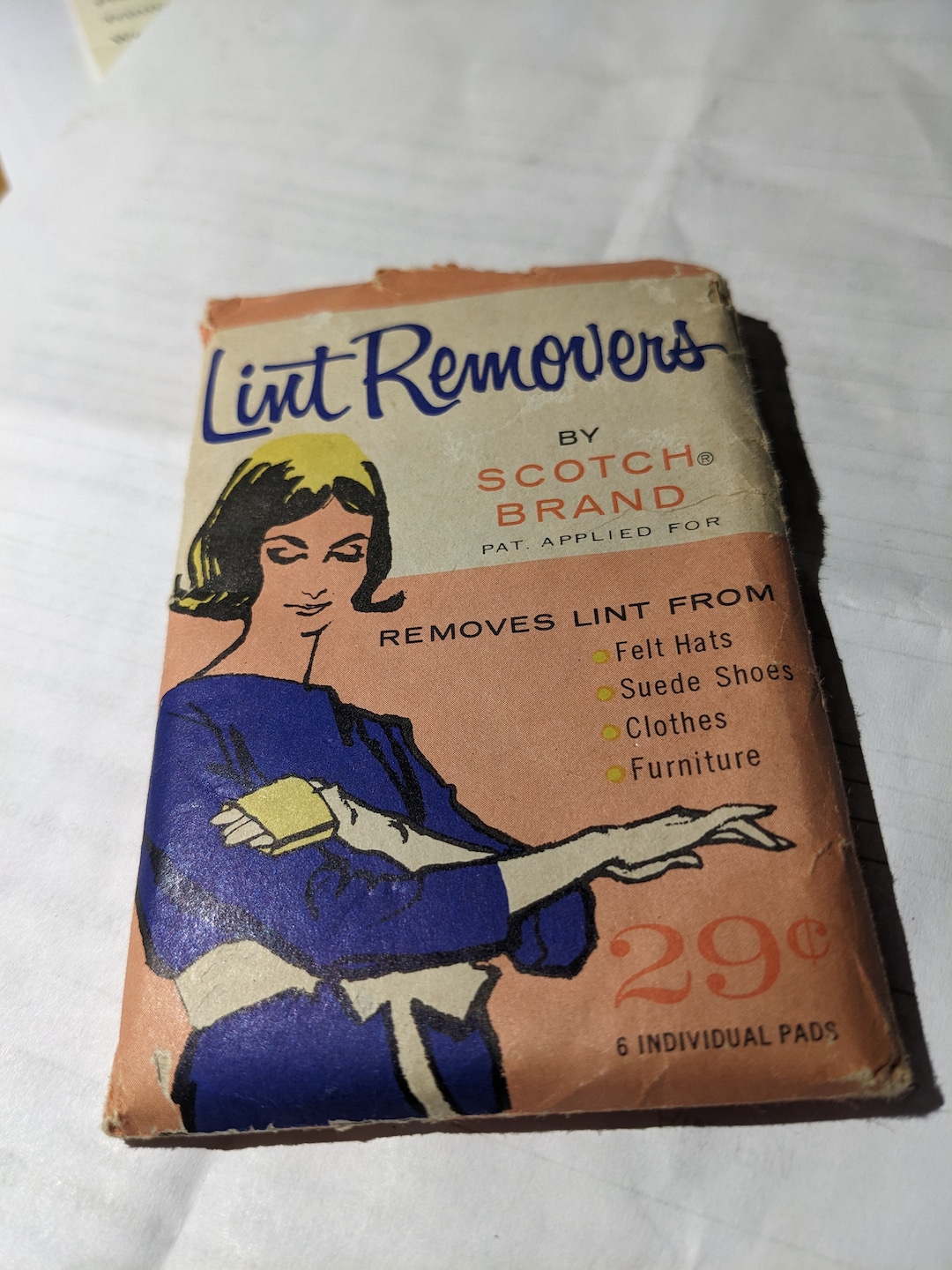 Lint Remover Pads by Scotch Brand - Etsy