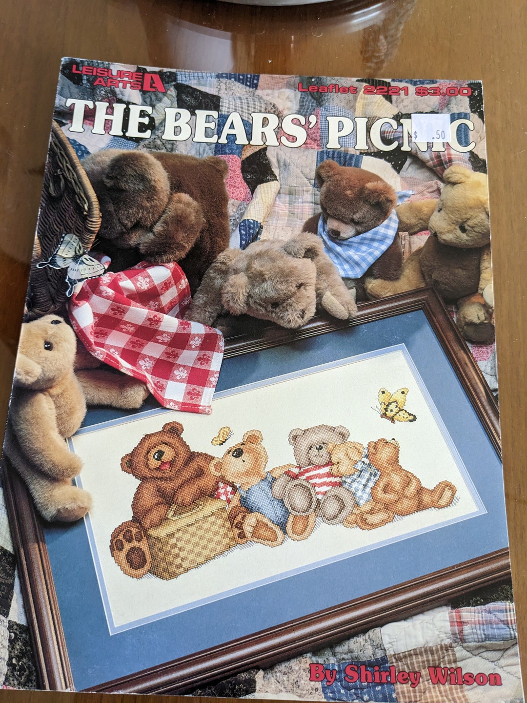 Leisure Arts Cross Stitch Pattern Booklet # 2221 Called the Bears ...