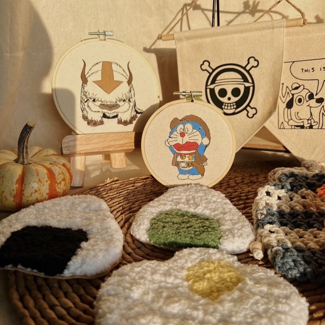 Doraemon Embroidery - Etsy
