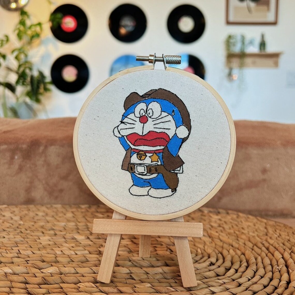 Doraemon Embroidery - Etsy