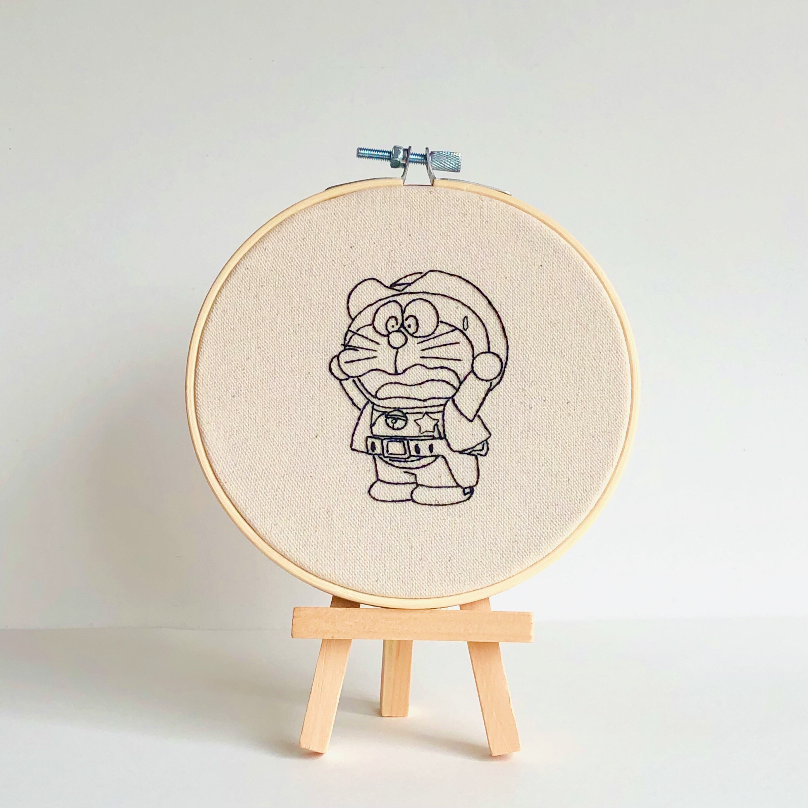 Doraemon Embroidery - Etsy