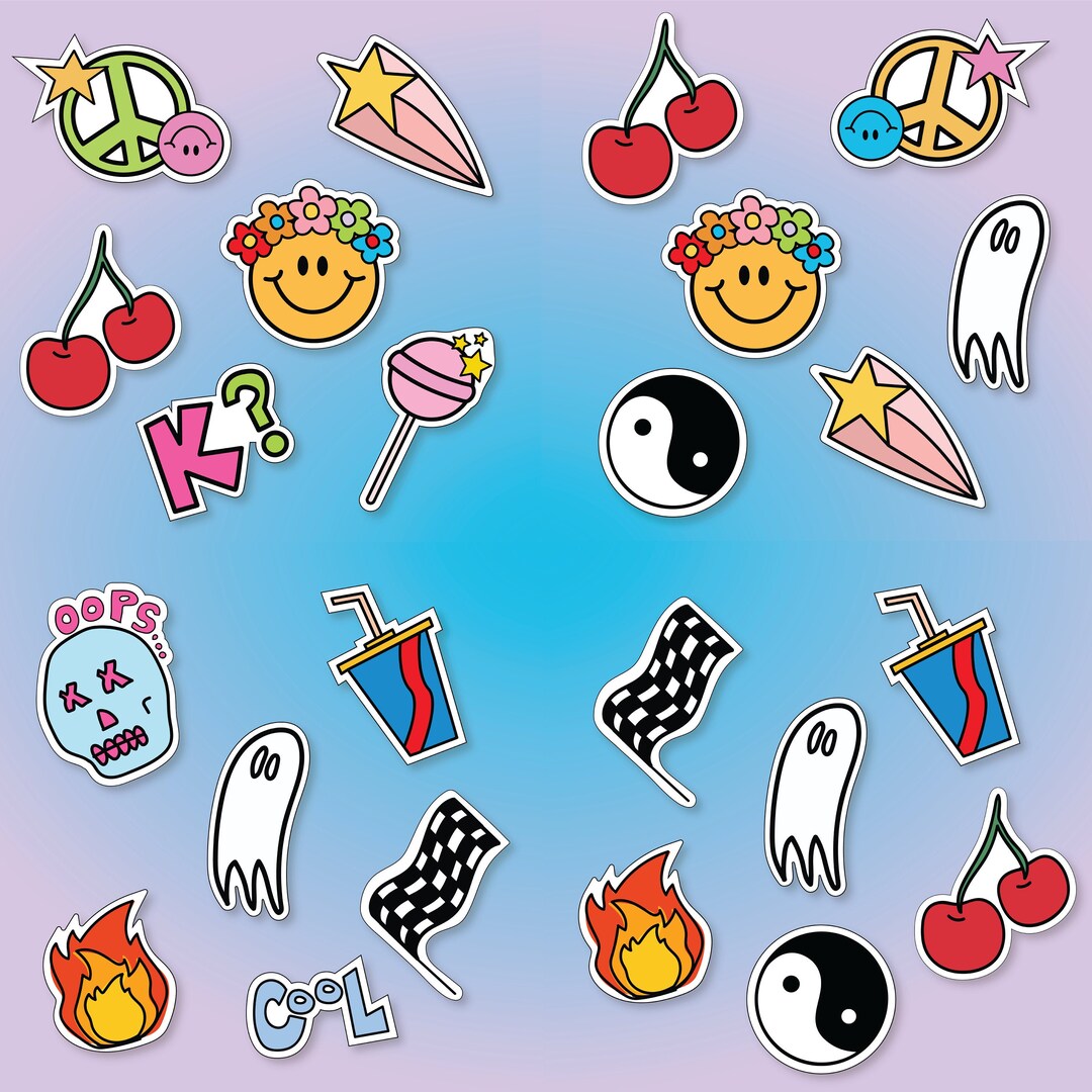 Doodle Sticker Packs - Etsy